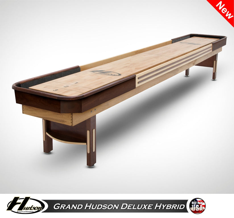 20 'Deluxe Hybrid - NEW with Custom Stain Options! – Hudson Shuffleboards
