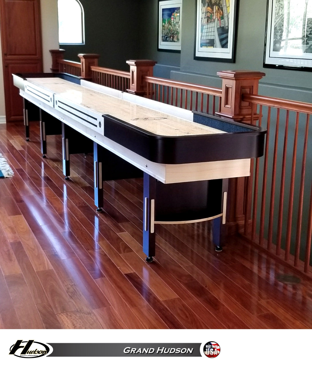 14' Grand Hudson - NEW with Custom Stain Options! – Hudson Shuffleboards